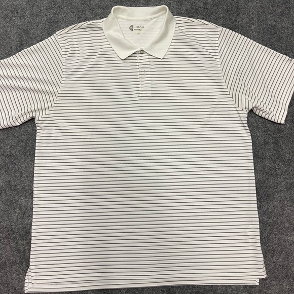 Izod | Shirts | Izod Xfg Black And White Polo Shirt Timeless Style ...